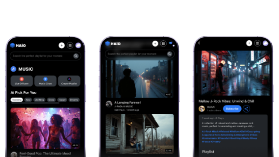 HAiO | AI Powered, Web3 Music Platform